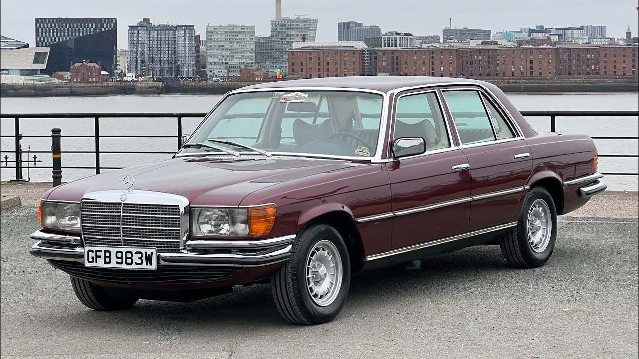 FOR SALE! 1978 Mercedes 280S 4 Speed W116 - YouTube