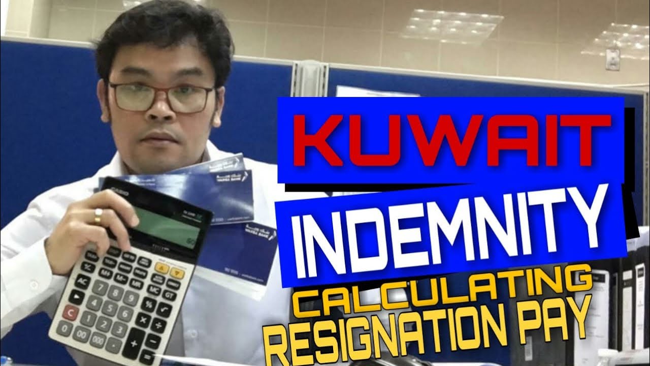 Kuwait Indemnity for Below Three Years of Service - YouTube