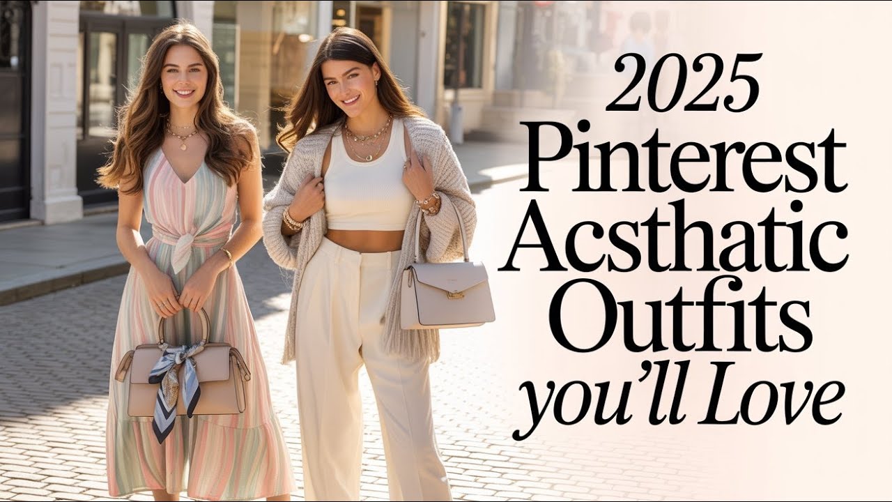 "2025 Pinterest Aesthetic Outfits You’ll Love" #style #fashion # ...