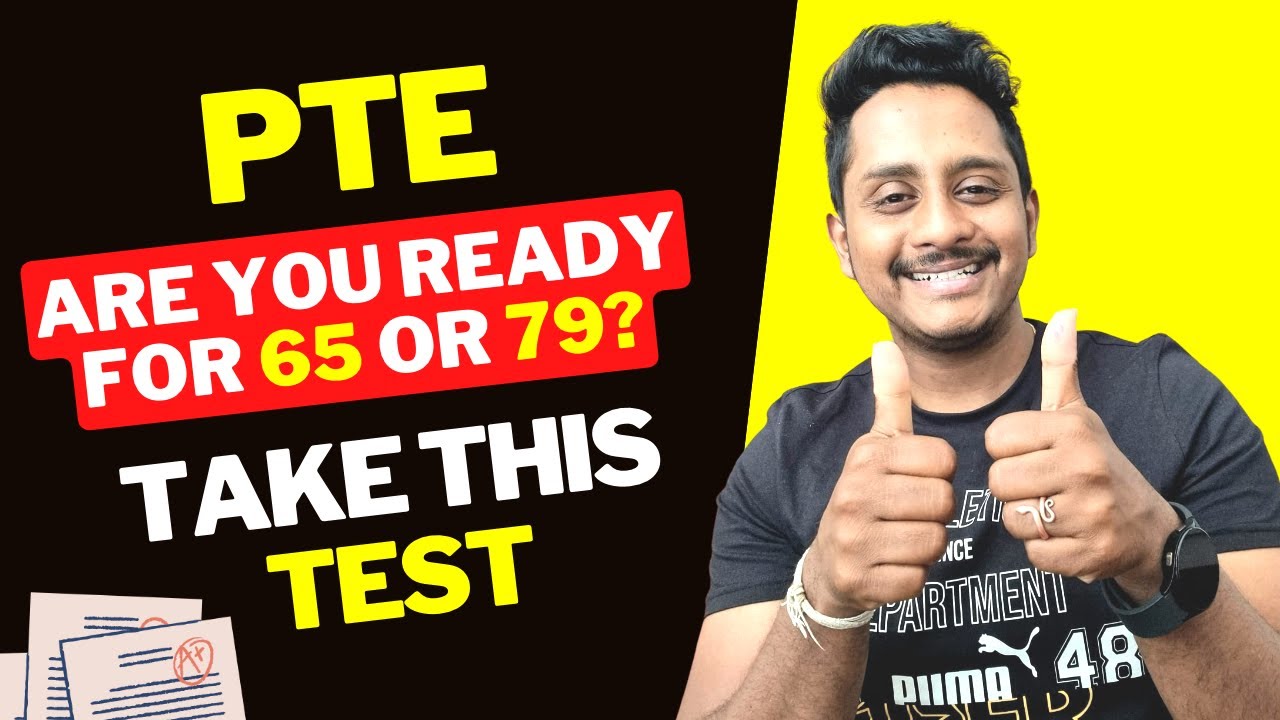 PTE ARE YOU READY FOR 65 OR 79 - TAKE THIS TEST | Skills PTE Academic ...