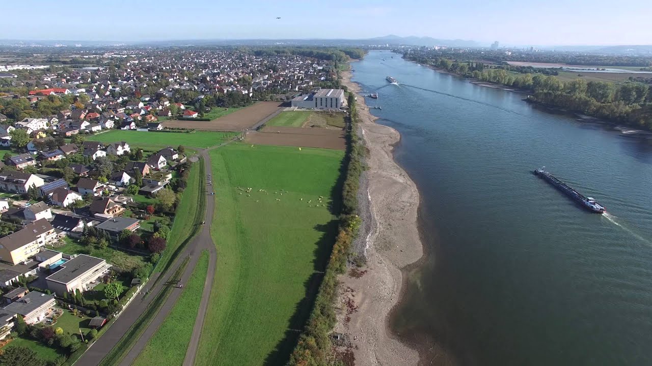 Niederkassel Rheidt am Rhein (4K) - YouTube