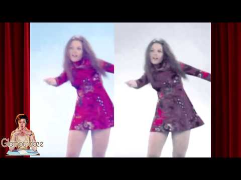 Groovy 1960s Dancer: Psychedelic Color Graded Version