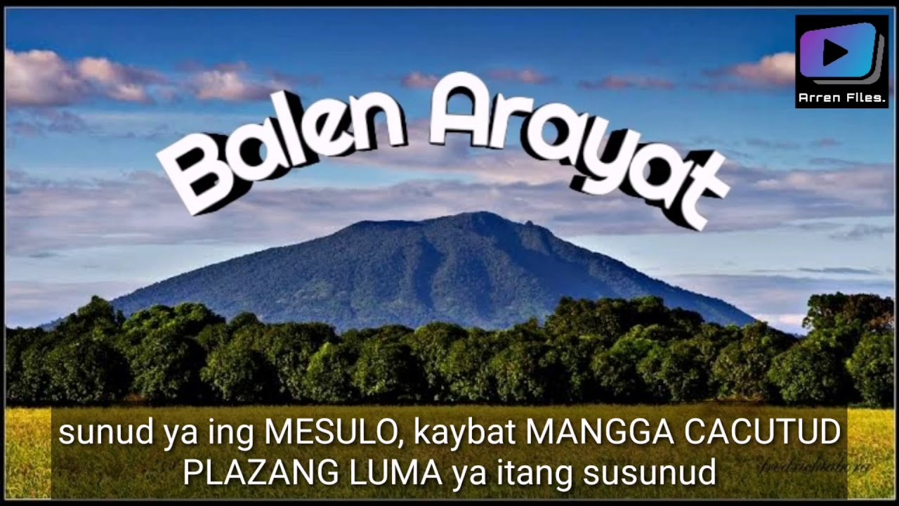 Balen Arayat Song with lyrics - YouTube
