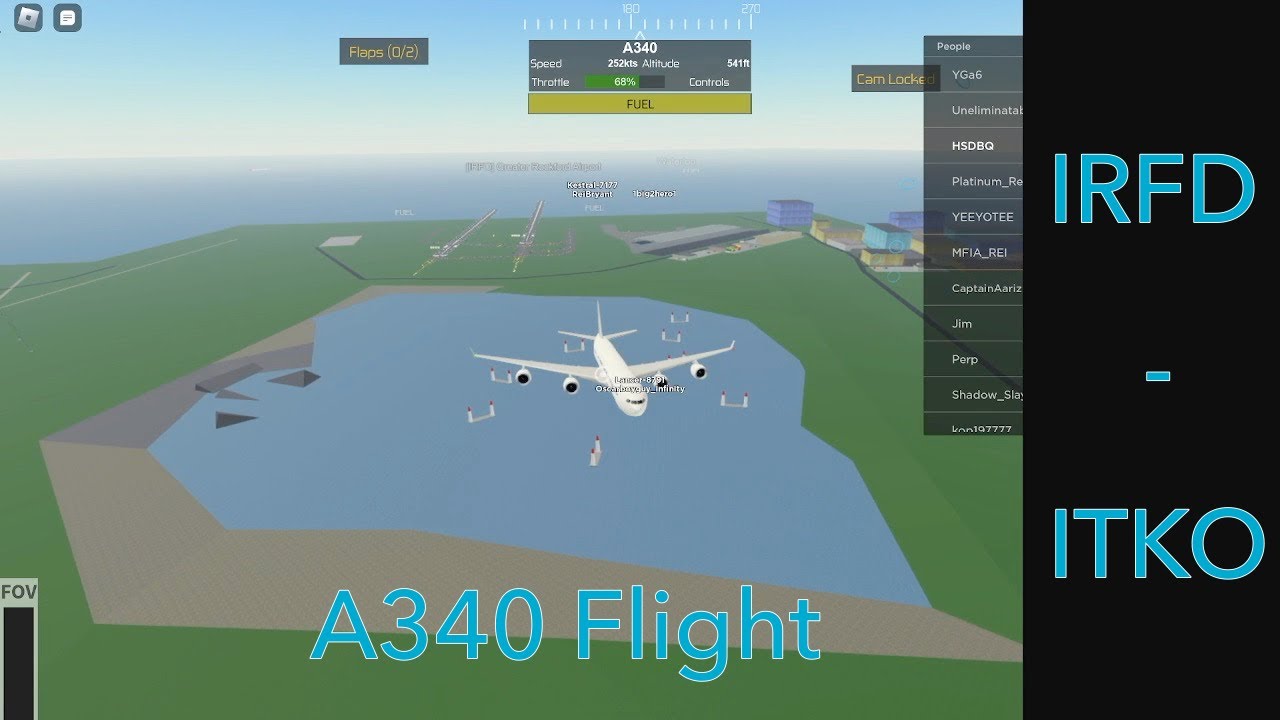 Flying from IRFD to ITKO in PTFS - YouTube