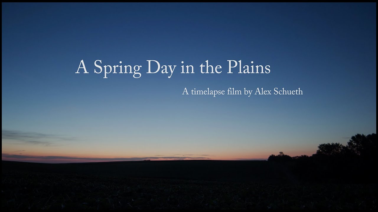 A Spring Day in the Plains [4k] - YouTube