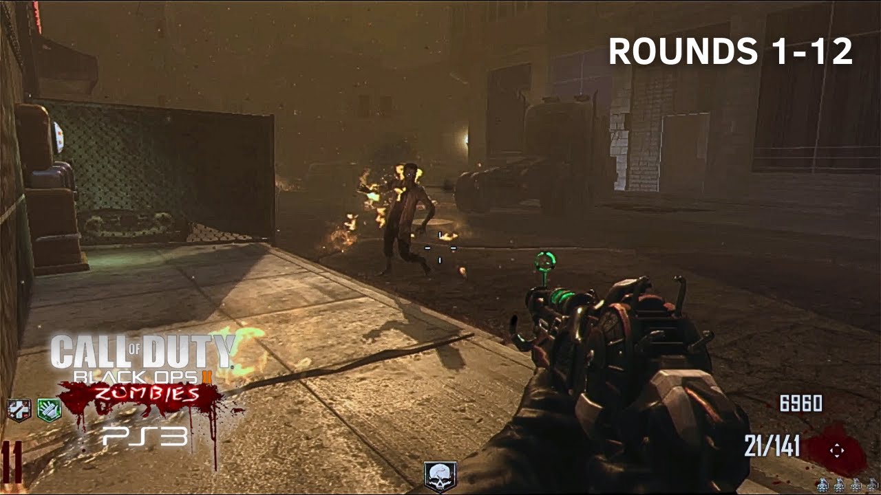 Call of Duty Black Ops 2 Zombies Gameplay - Green Run (PS3) - YouTube