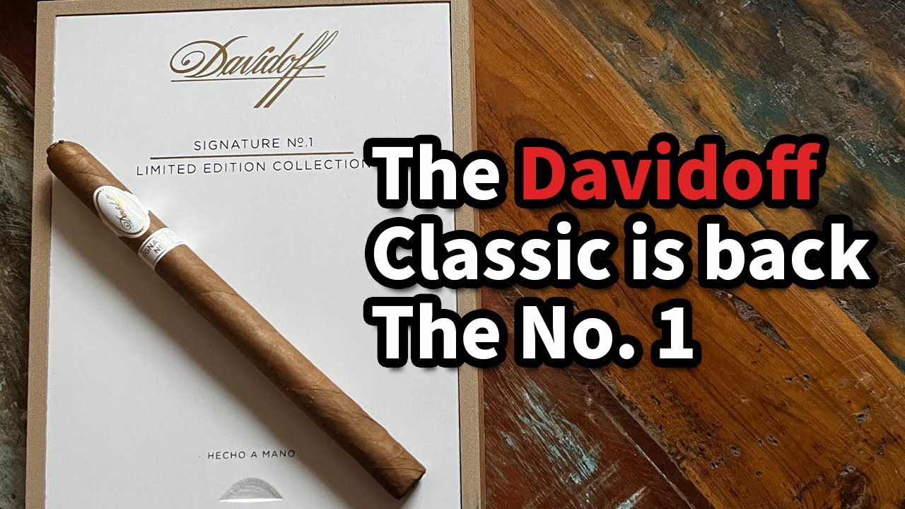 Davidoff Signature No. 1 Limited Edition 2023 - Cigar Review - YouTube