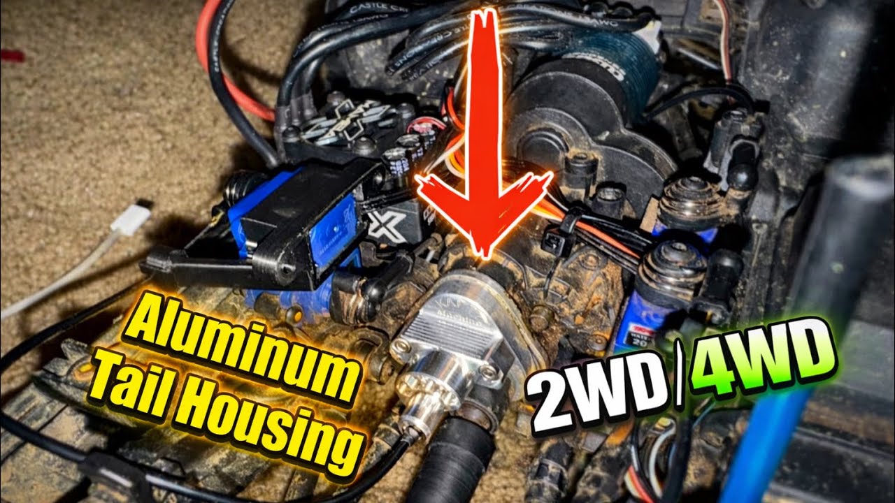 TRX4 Selectable 2WD & 4WD Transfer Case Upgrade - YouTube