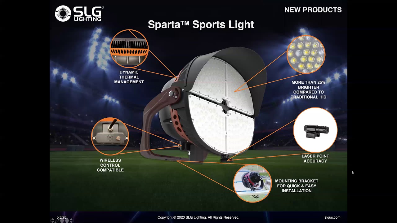 SLG Lighting All-New Products Webinar Q1 2020 - YouTube