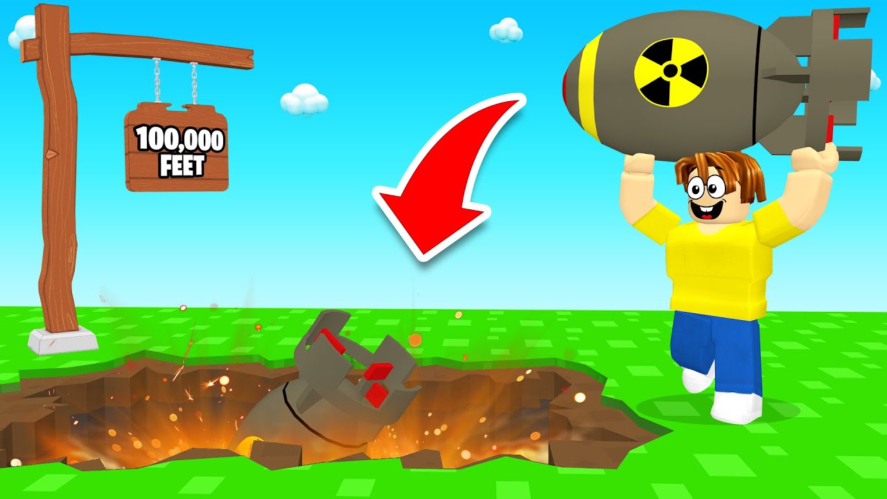 BOMB MINE CLICKER In ROBLOX! - YouTube