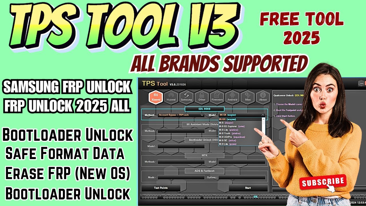 TPS Tool V3 🔥 | Unlock FRP, Flash Firmware & Remove Locks on Any ...