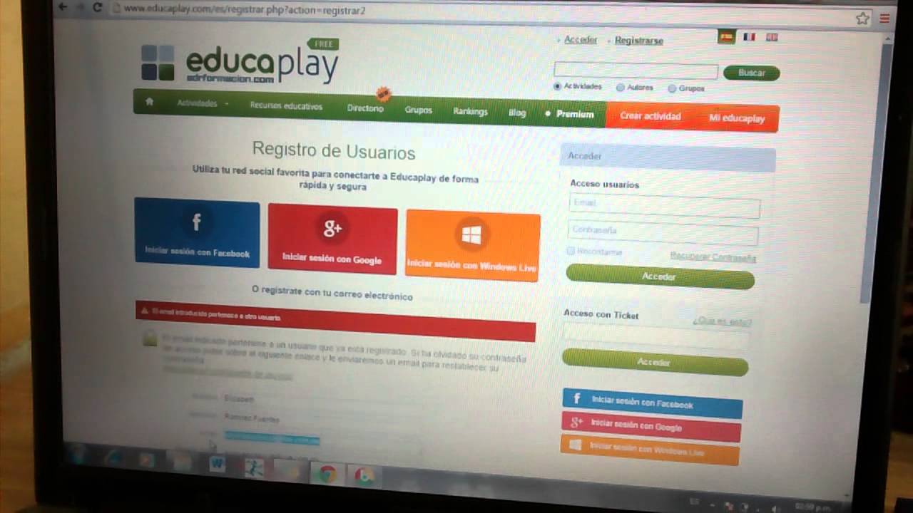 Como crear cuenta en Educaplay - YouTube