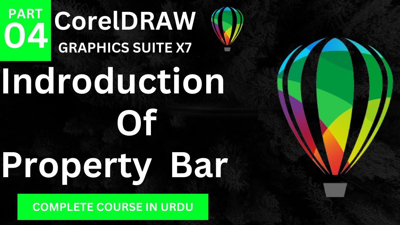 Introduction of Home Screen Property Bar & Transformation in CorelDraw ...