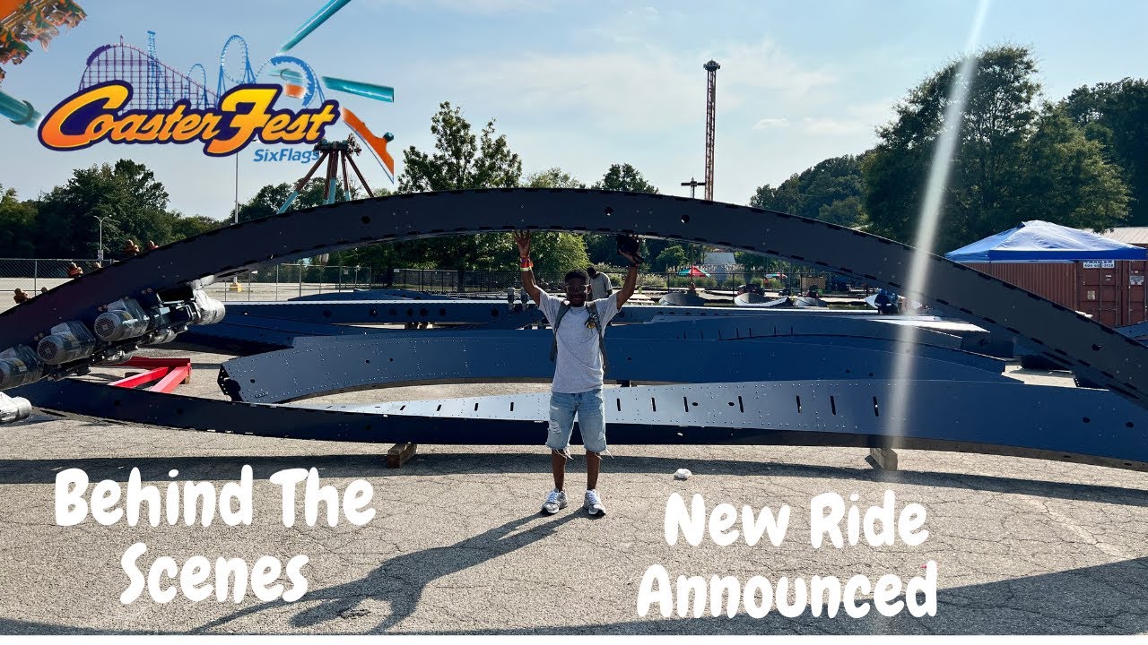 Six Flags Over Georgia Coaster Fest Day One | ERT, Food, and Behind The ...