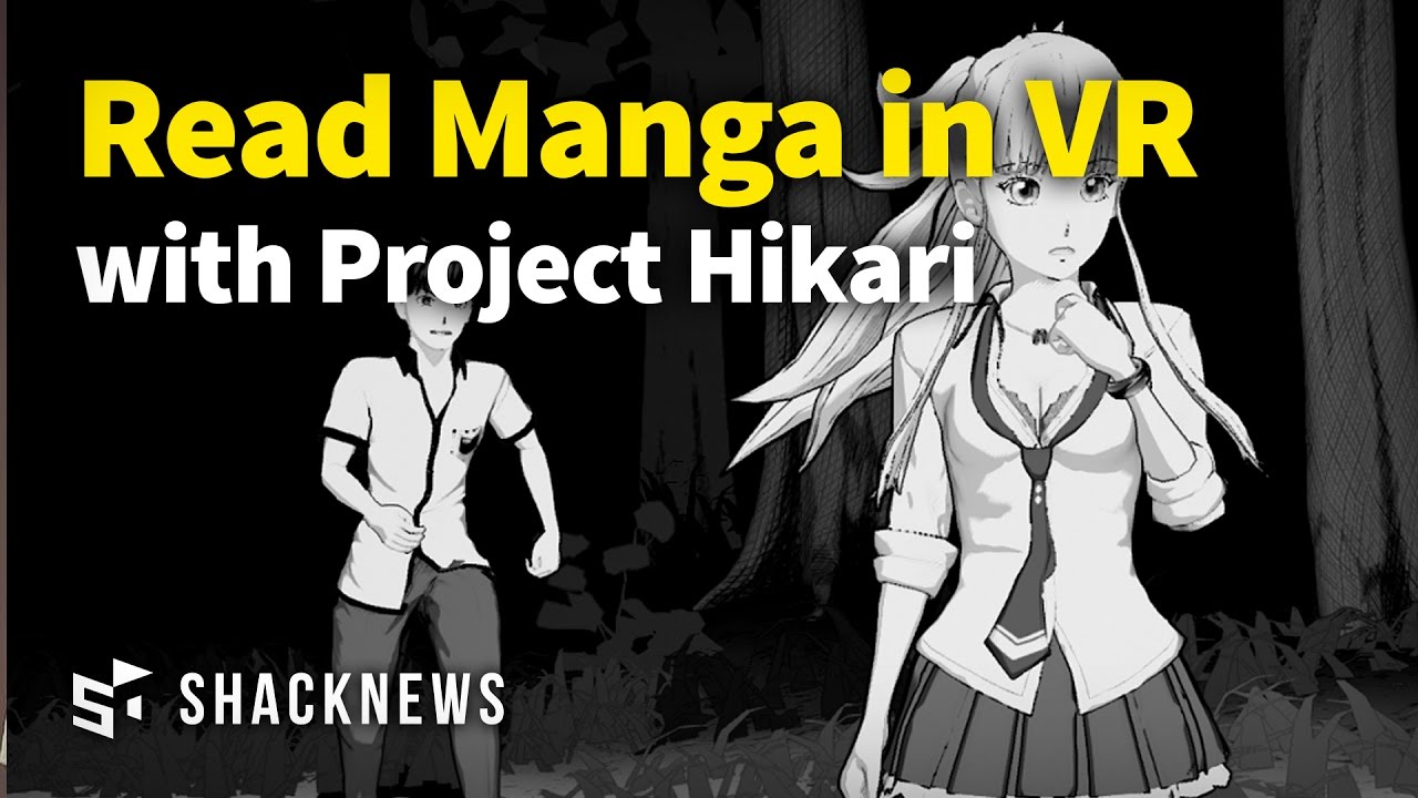 Read Manga in VR with Project Hikari - YouTube
