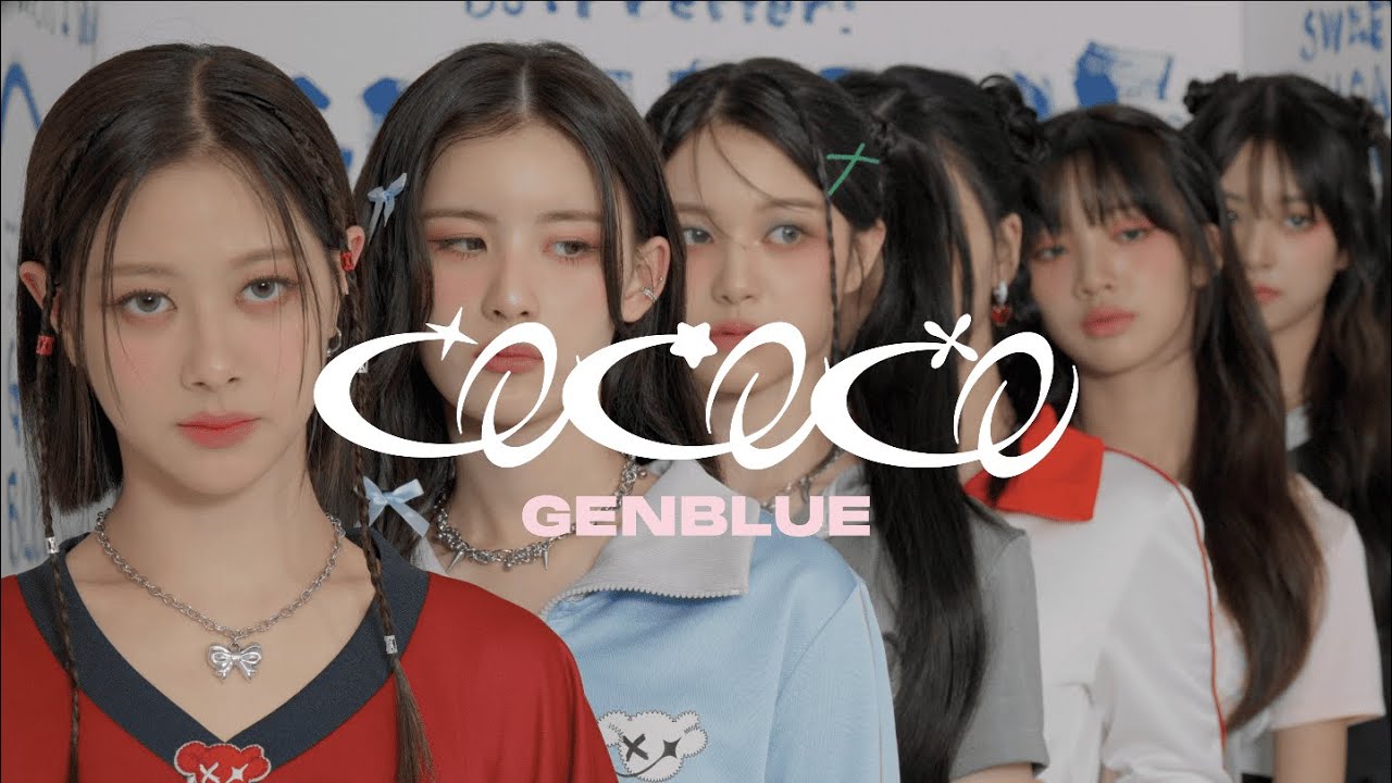 GENBLUE (젠블루) ‘COCOCO’ 앨범자켓 현장 메이킹 필름_1 - YouTube