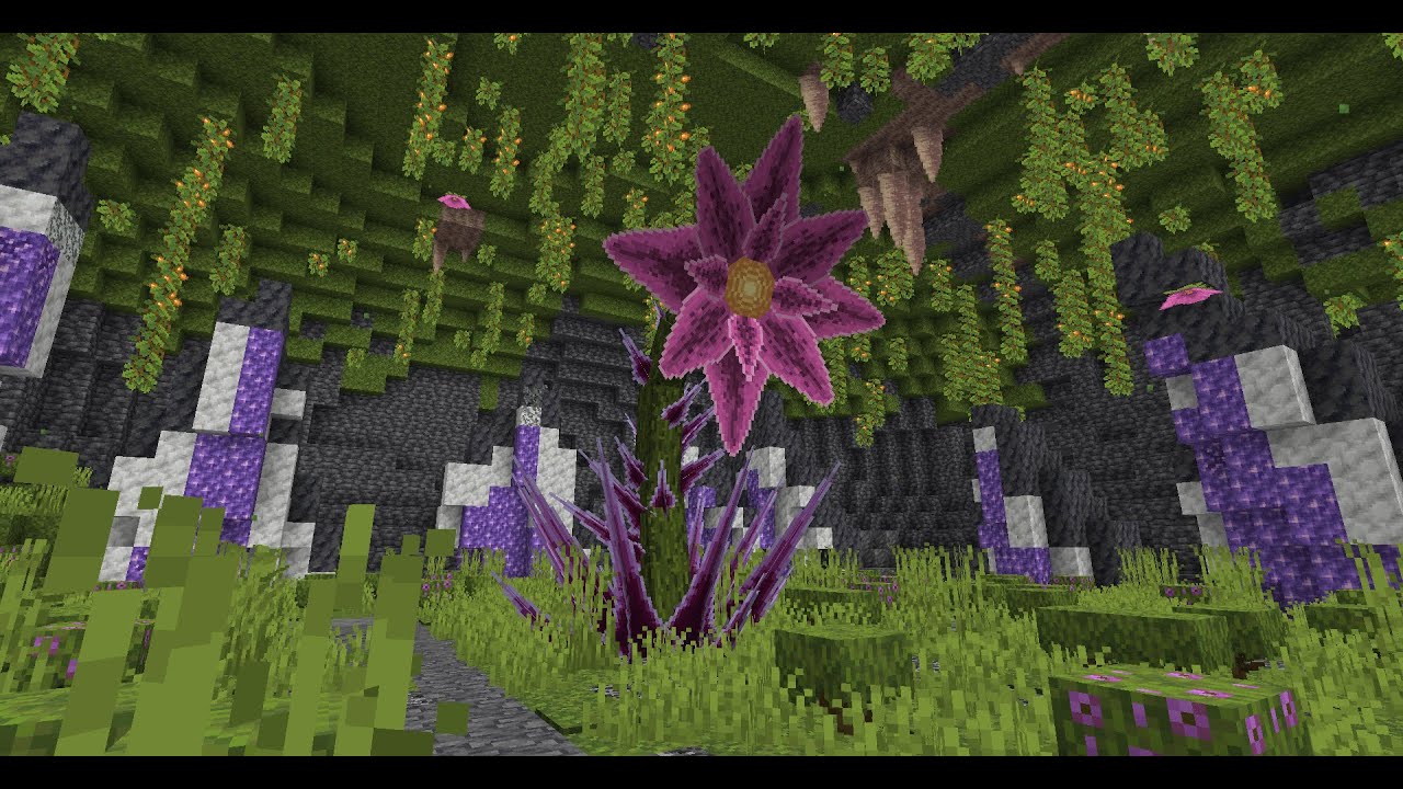 Defeating the Void Blossom in Minecraft (BoMD Mod) - YouTube
