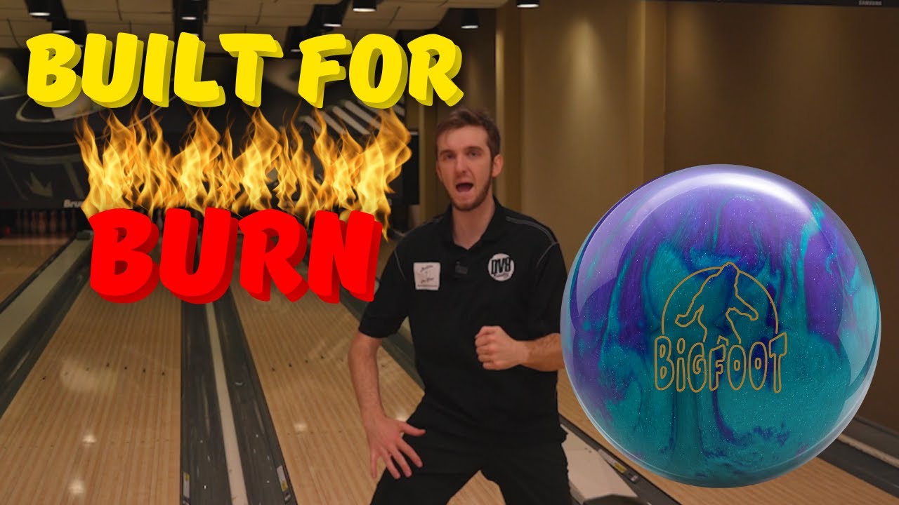 This Ball Is Made For The Burn!! | Radical Bigfoot Bowling Ball Review ...