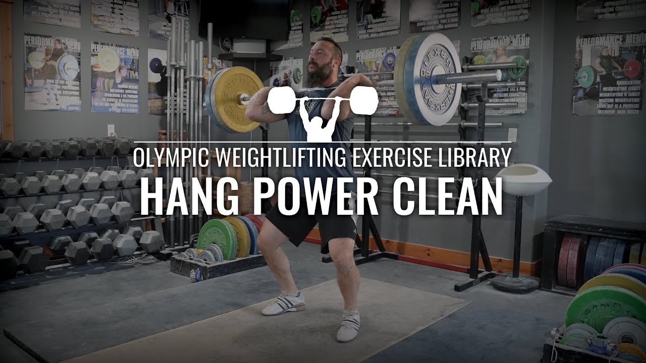 Hang Clean Exercise
