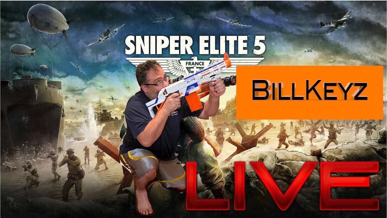 🔴 Live sniper elite 5 let the bullets fly - YouTube