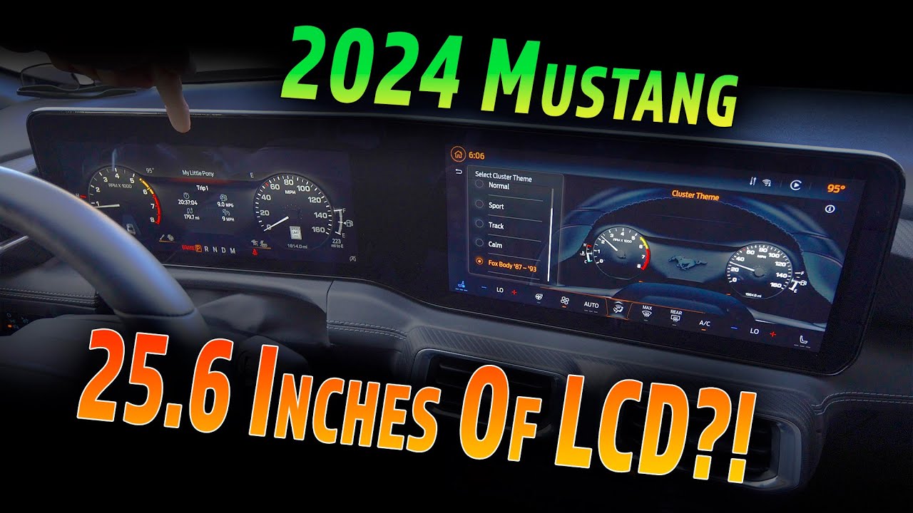 The 2024 Mustang Shows Us The Future Of Ford's Infotainment Systems ...