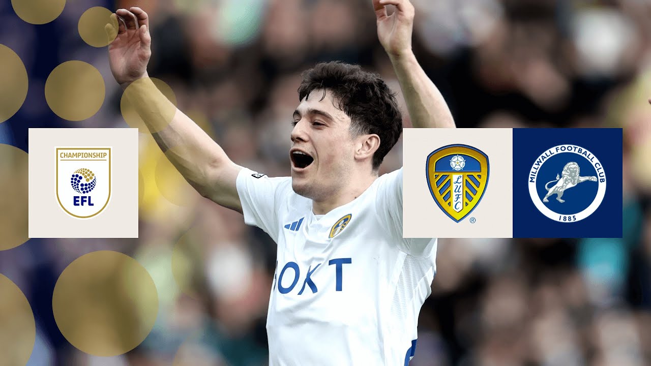 HIGHLIGHTS | Leeds United vs. Millwall (EFL Championship 2023-24) - YouTube