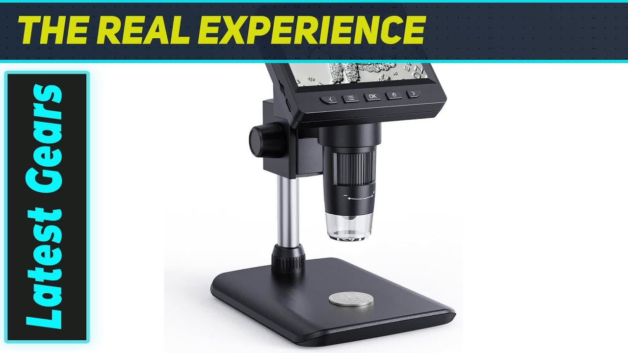 Aopick LCD Digital Microscope: Best for Coins & More! - YouTube