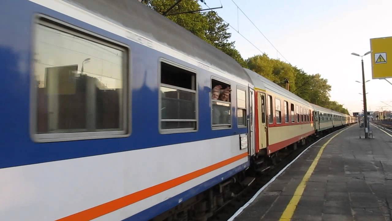 [Czytaj Opis] EP07-312 i TLK "Uznam" z piłkarzami Termalici Bruk-Bet ...