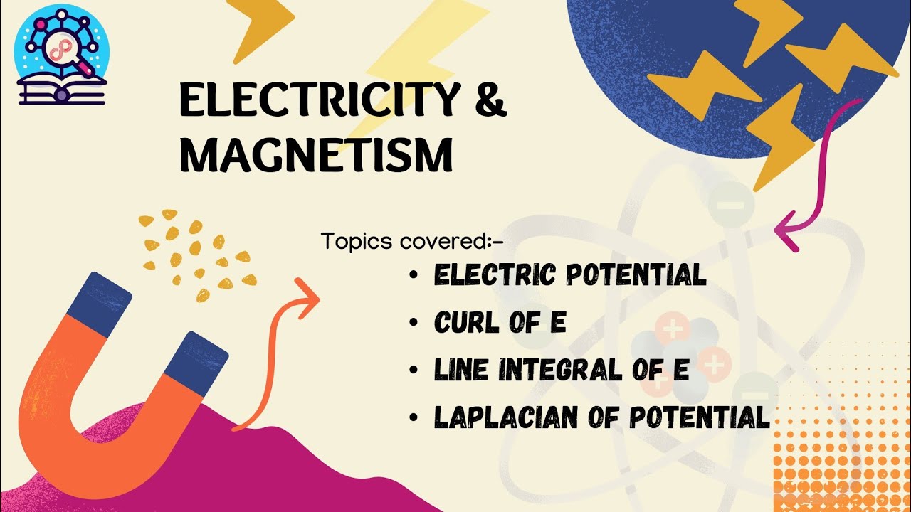 ELECTRODYNAMICS 07||ELECTRIC POTENTIAL,CURL OF E,LINE INTEGRAL OF E ...