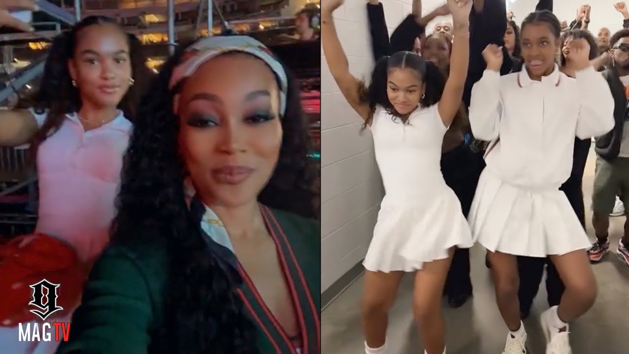 Monica & Bow Wow Daughter's Hit The "It Depends" Challenge At Chris ...
