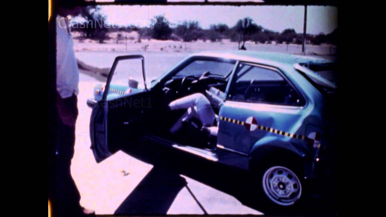 Honda Accord | 1978 | Rear Crash Test | NHTSA | CrashNet1 - YouTube