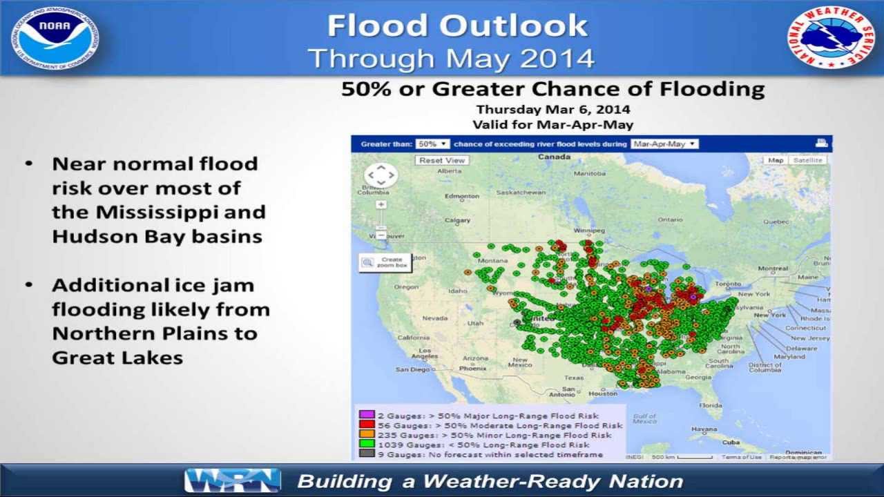 Spring Hydrologic Outlook for the Mississippi Basin (March Briefing ...