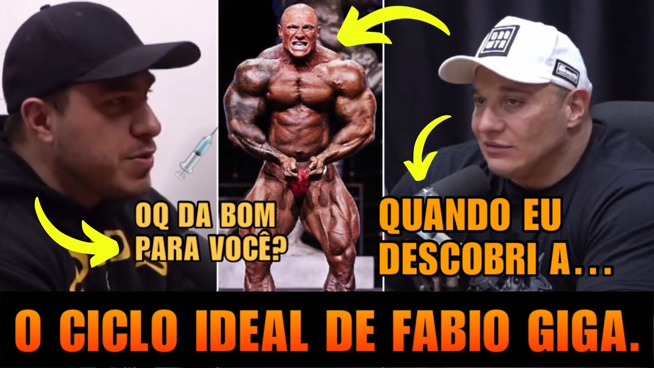 FÁBIO GIGA ABRE O JOGO SOBRE O SEU CICLO IDEAL PARA FICAR MONSTRAO ...