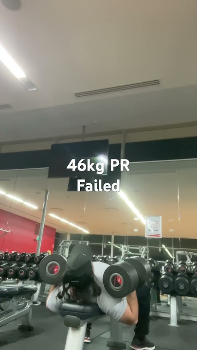 46kg DUMBELL PRESS fail #chestworkout #bodybuildingnation #weighlifting - YouTube