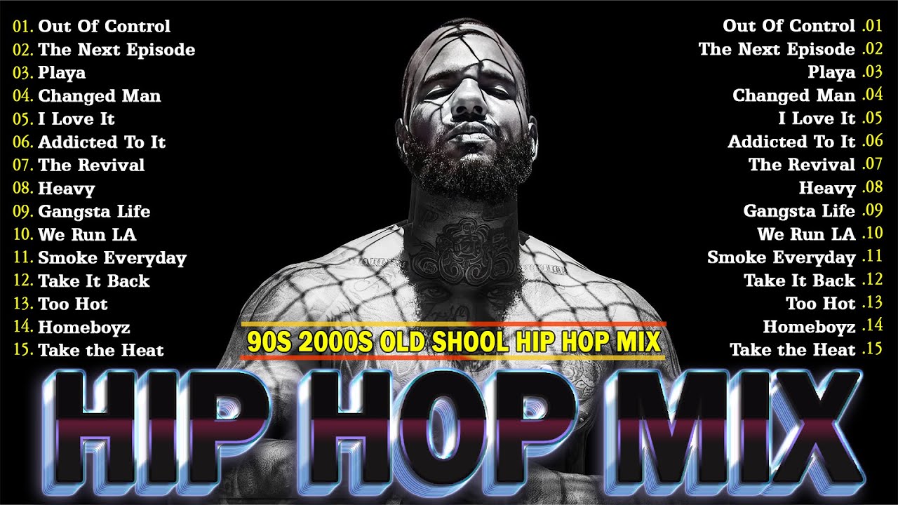 90'S BEST RAP MIX - OLD SCHOOL HIP HOP PLAYLIST -Method Man, SNOOP DOGG ...
