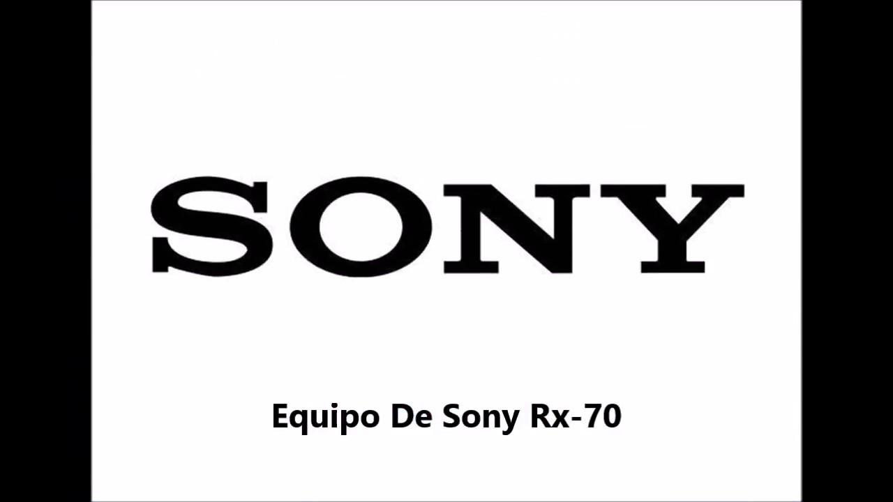 EQUIPO DE SONIDO SONY RX- 70 - YouTube