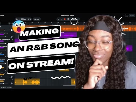 Making an R&B song *ON STREAM* using BANDLAB!! - YouTube