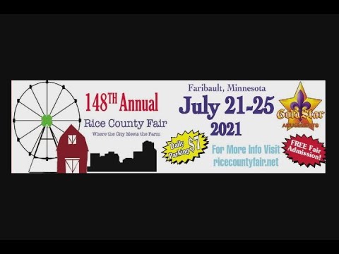 Rice County Fair July 21st - 25th - YouTube