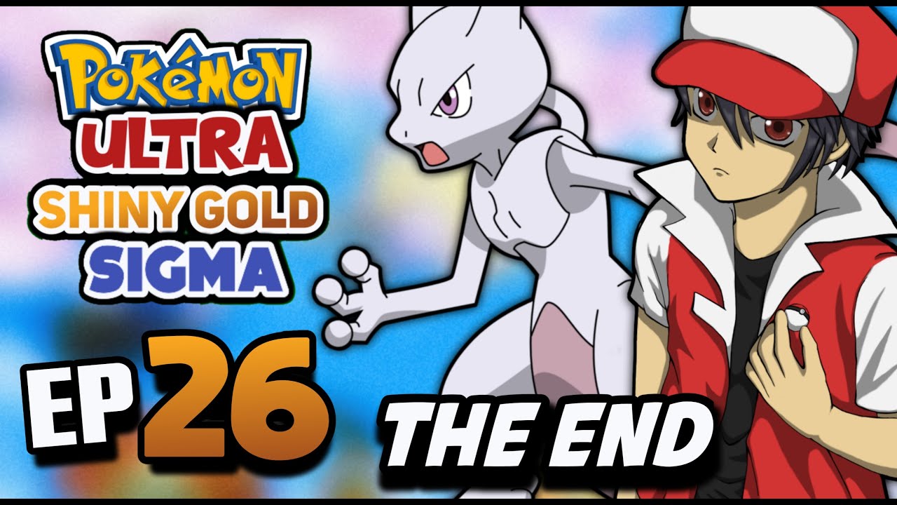 Mewtwo and Last Battle with Legendary Trainer Red || Shiny Gold Sigma ...