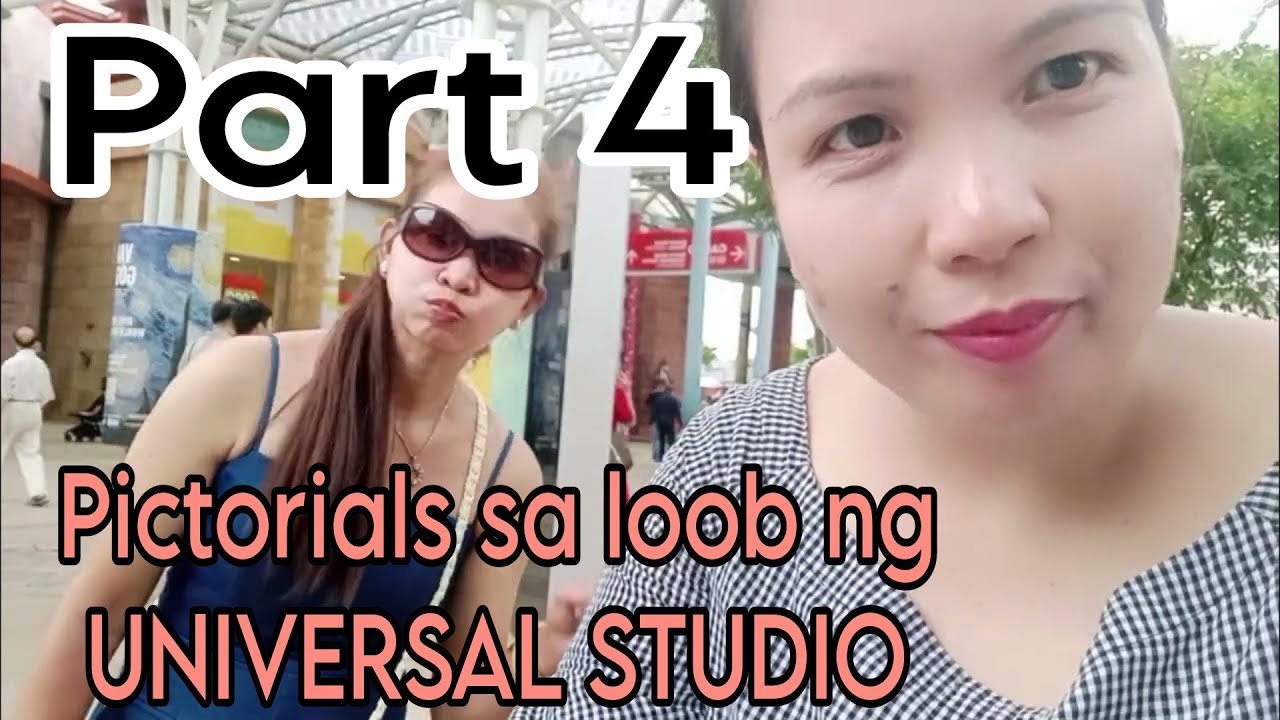 Part4 Ginawa naming photo shoot venue ang loob ng Universal Studio - YouTube