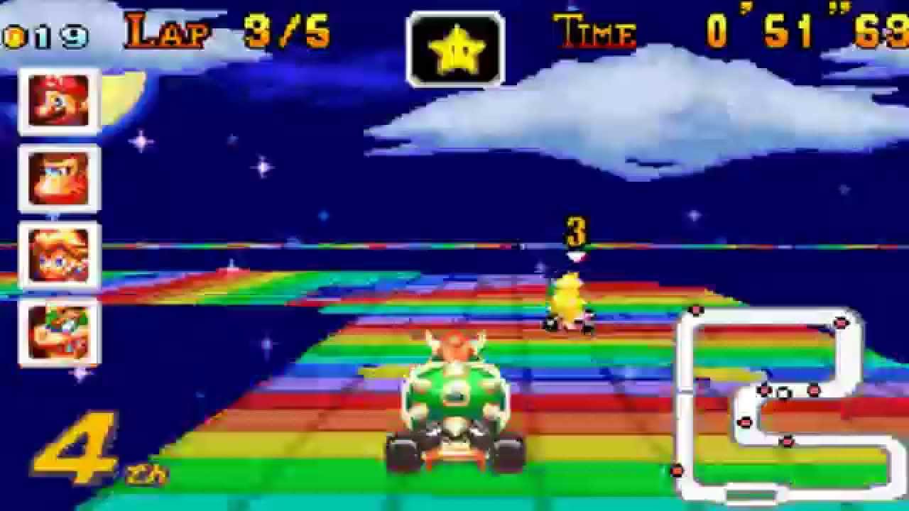 Mario Kart: Super Circuit - Extra Special Cup 150cc (Random) - YouTube