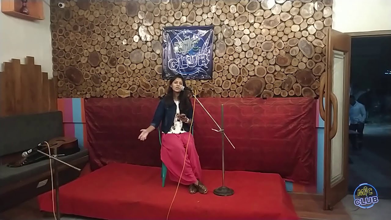 4.Palak Khedle | Story Telling | Open Mic 1.0 | Mic Club, Betul (M.P ...