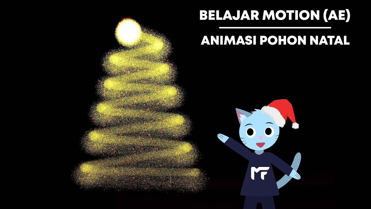 Animasi Pohon Natal Tutorial | Belajar Motion After Effects - YouTube