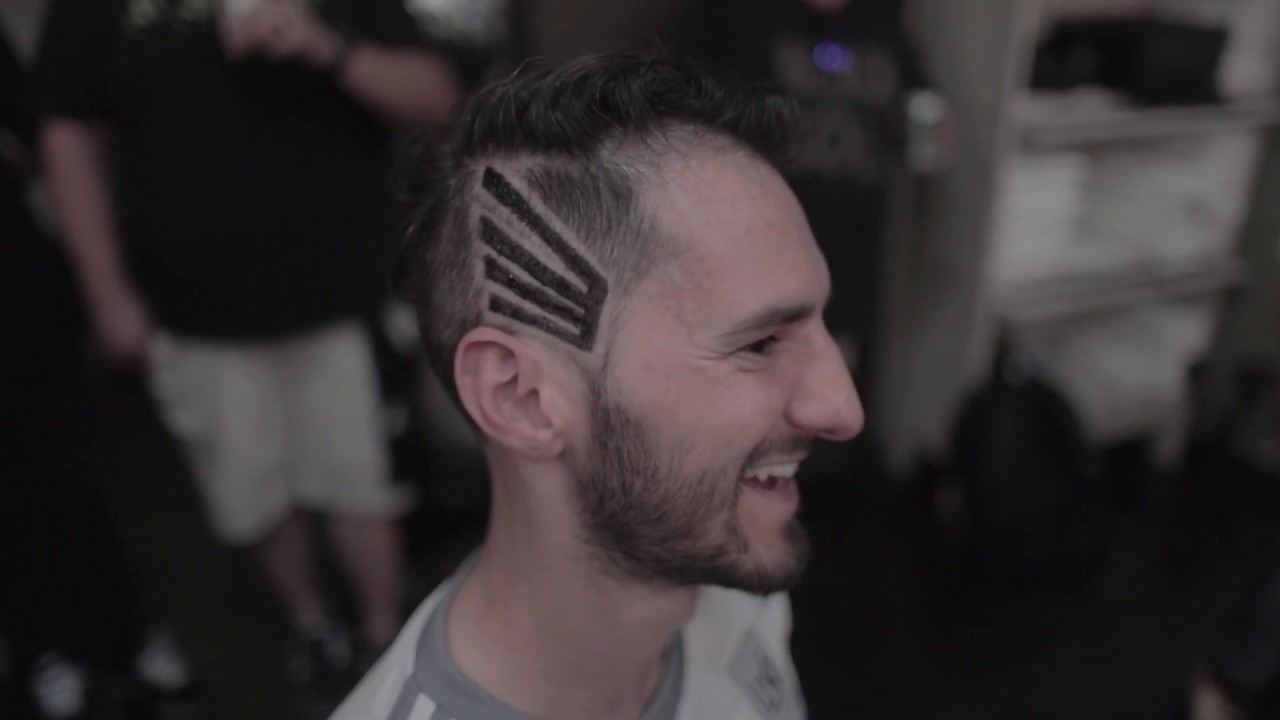 Committed | Fans Show Their Club Pride With LAFC Haircuts - YouTube