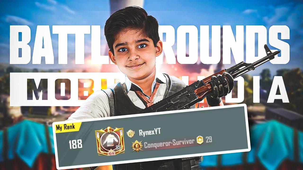 BGMI LIVE | CONQUEROR TIER - RANK 200 | PUBG LIVE | RYNEX #bgmi - YouTube