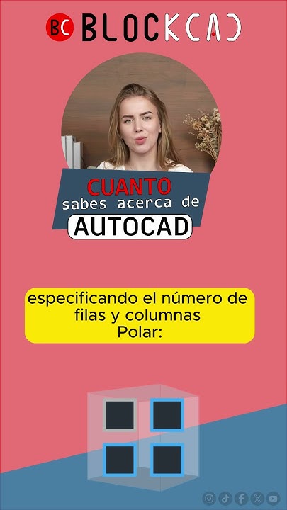 Comando Array Cadsoftware Trivia Cad Autocad Youtube
