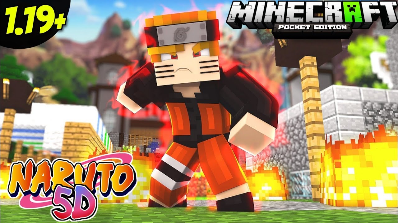 Best Naruto Mod For MCPE 1.19 || Naruto Mod For Minecraft Pe || Naruto ...