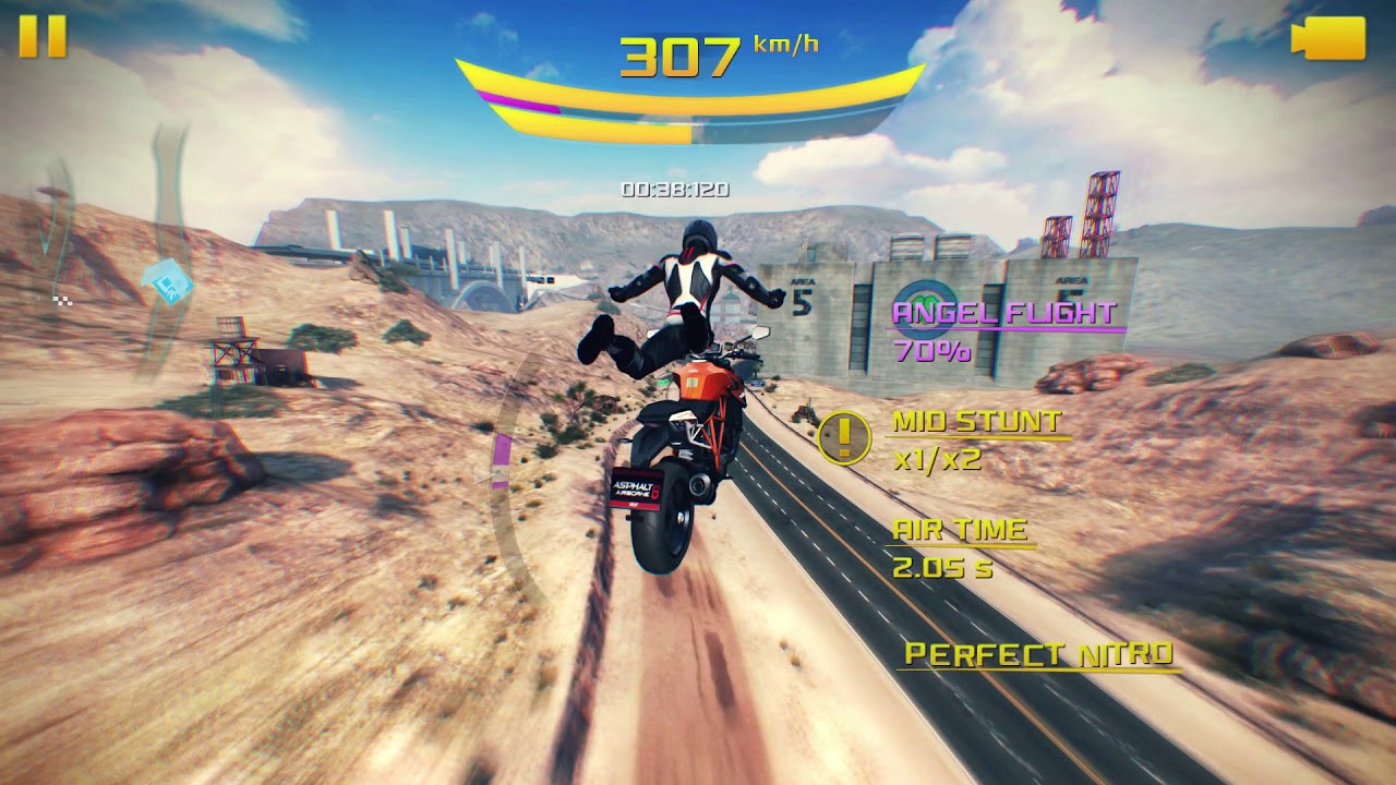 Asphalt 8: Airborne - Moto Bike - Season 3: First Fight - Race 2 - Mid ...