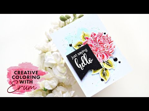 Creative Coloring with Erum: Japanese Mum