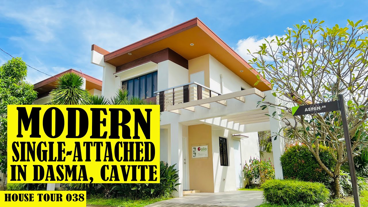 Modern Zen Single Attached in Cavite | Talia Single Attached | Idesia Dasmariñas, Cavite - YouTube